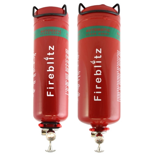 FIREBLITZ AUTOMATIC ABC DRY POWDER FIRE SUPPRESSION UNITS
