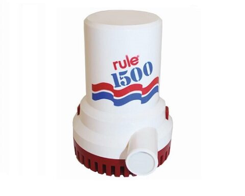 RULE 1500 BILGE PUMPS 12V/24V - UNION CHANDLERY